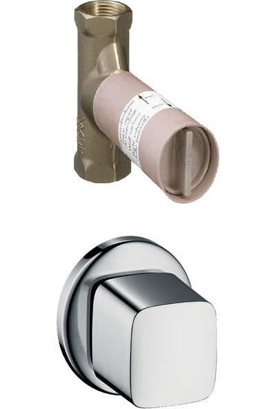 Hansgrohe Ankastre Stop Valf Seti Hansgrohe Ankastre Stop Valf Seti