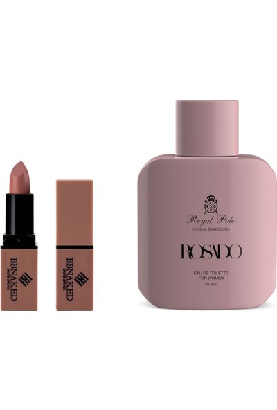 Royal Club De Polo Barcelona Ruj & Parfüm 2'li Kadın Kozmetik Fırsat Seti Royal Club De Polo Barcelona Ruj & Parfüm 2'li Kadın Kozmetik Fırsat Seti