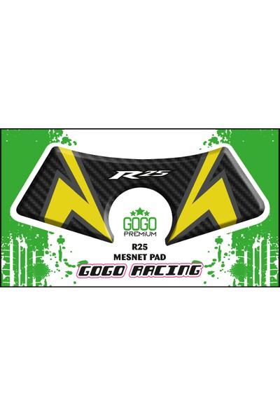 Gogomoto Yamaha R25 2014-2018 Mesnet (Gidon) Pad