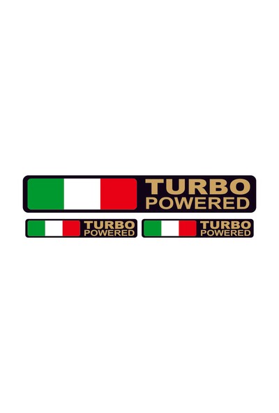 Gogomoto Turbo Powered Logo Damla Stıcker Gogomoto Turbo Powered Logo Damla Stıcker