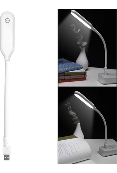 Ally Mobile USB LED Göz Korumalı Dokunmatik Portatif Masa Lambası