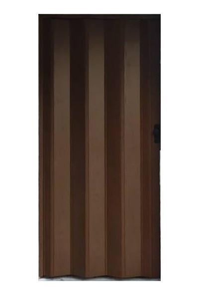 Ymn Plastik 147 x 200 Camsız Ceviz Katlanır Akordiyon Kapı 12 mm