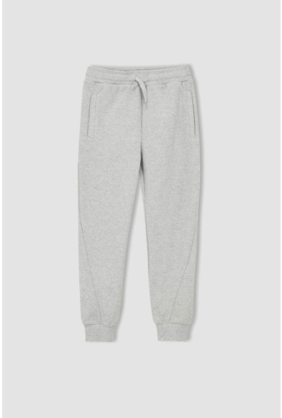 DeFacto Erkek Çocuk Slim Fit Dokulu Jogger Eşofman Alt W6750A622SP