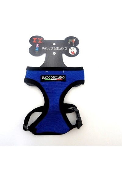 Pet Prety Bacco Milano Göğüs Tasması Large Mavi Pet Prety Bacco Milano Göğüs Tasması Large Mavi