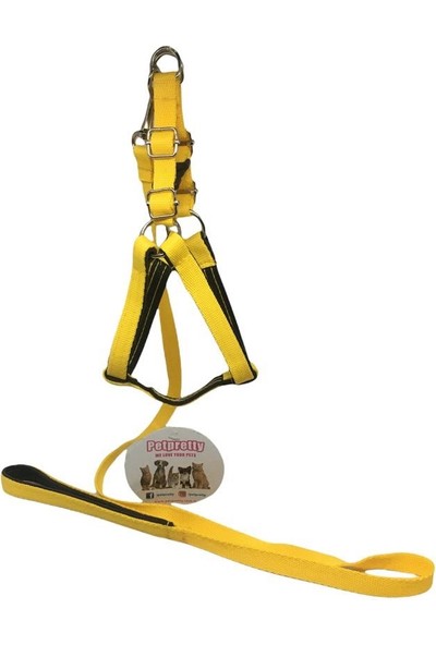 Pet Pretty Yumuşak Dokulu Köpek Göğüs Tasması Takımı No.0