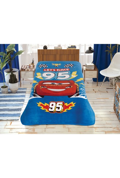 Disney Cars Race Lisanslı Battaniye Disney Cars Race Lisanslı Battaniye