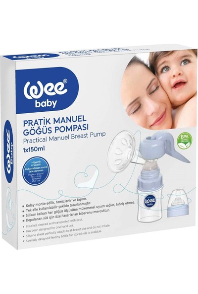 Wee Baby 752 Pratik Manuel Göğüs Pompası Wee Baby 752 Pratik Manuel Göğüs Pompası