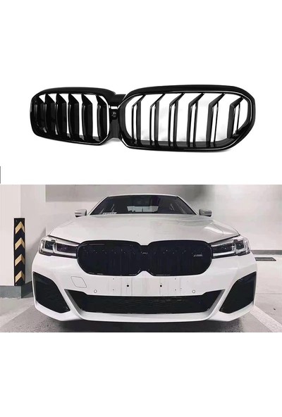 Autogp Bmw G30 Lci Ön Böbrek Panjur Piano Black 2020+