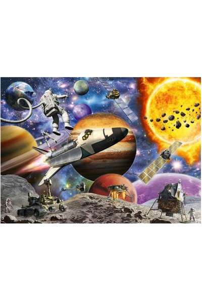 Ravensburger Çocuk Puzzle 60 Parça Uzayda Keşif 51625 Ravensburger Çocuk Puzzle 60 Parça Uzayda Keşif 51625