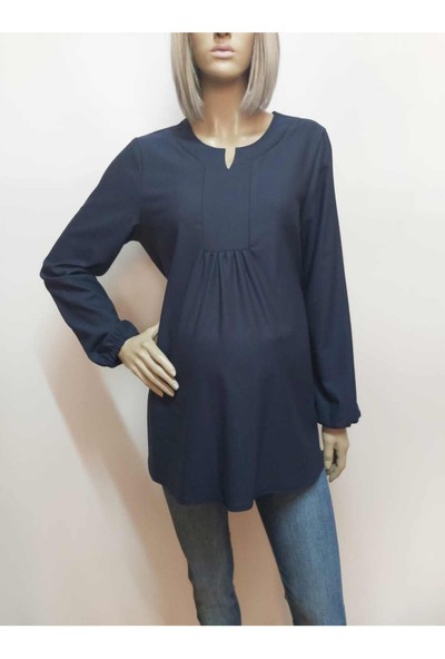 Tria Büzgülü Hamilelik Bluz