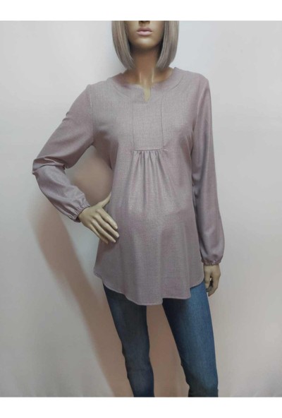 Tria Büzgülü Hamilelik Bluz