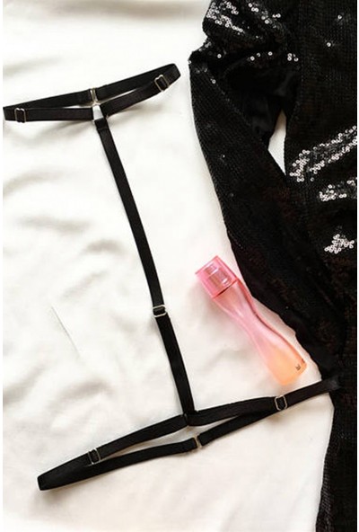 Bel - Boyun Bağlı Lastik Harness - APFT209