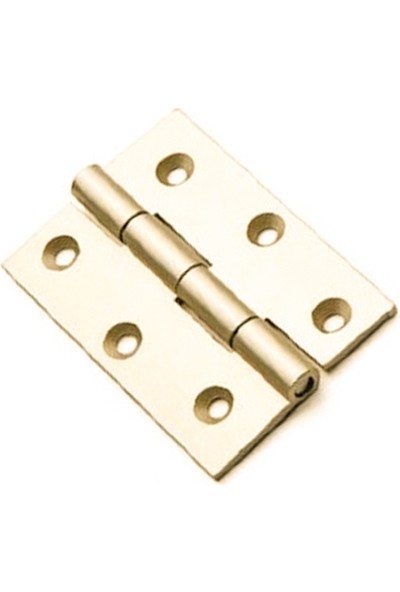 Nobel Alüminyum Sabit Menteşe 6 cm Sarı