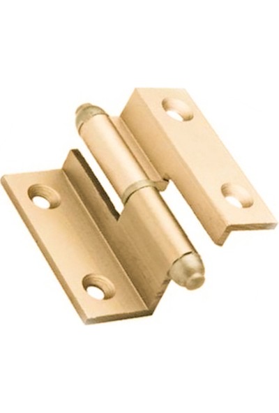 Nobel Alüminyum Cumbalı Menteşe 5 cm Sarı