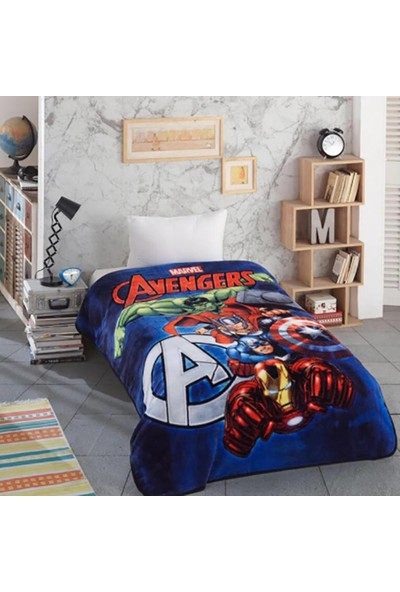 Özdilek Tek Kişilik Lisanslı Battaniye Avengers Team 155X215 Özdilek Tek Kişilik Lisanslı Battaniye Avengers Team 155X215