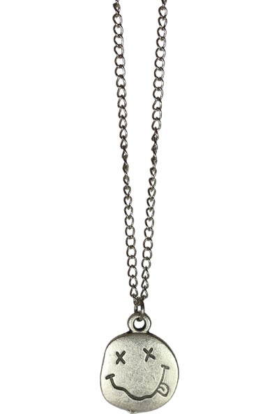 Safran Nirvana Model Kolye 925 Ayar Gümüş Kaplama Erkek Kadınw