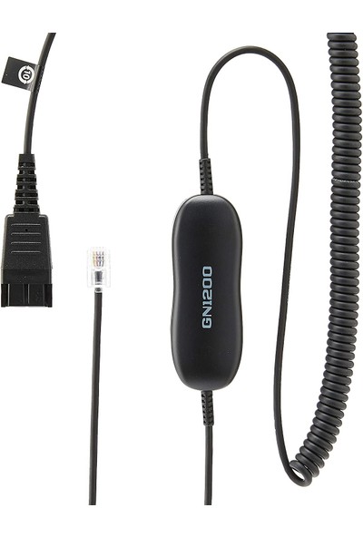 Daytona Jabra GN1200 cc Sabit Hat Kulaklık Qd Rj9 Hızlı Ara Bağlantı Kablosu