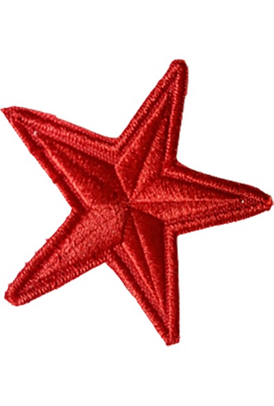 Metal Giyim Kızıl Yıldız Ufak Boy Patch Yama Metal Giyim Kızıl Yıldız Ufak Boy Patch Yama