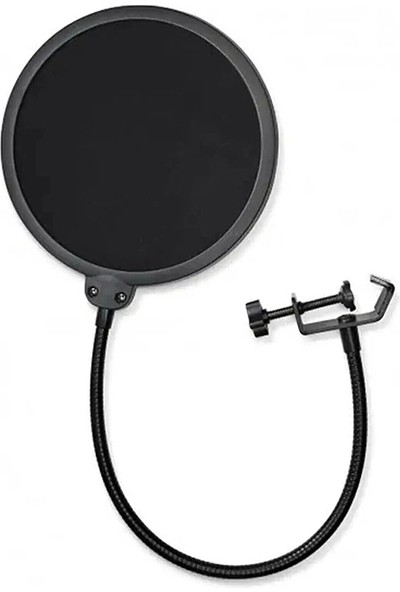 Asfal Asfal Stüdyo Mikrofon Pop Filtre - Pop Filter Gürültü Engelleyici Asfal Asfal Stüdyo Mikrofon Pop Filtre - Pop Filter Gürültü Engelleyici