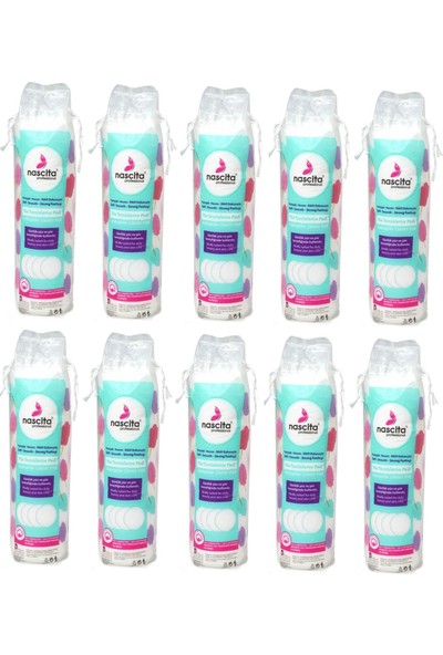 Nascita Yüz Temizleme Pedi 70LI x 10 Paket Nascita Yüz Temizleme Pedi 70LI x 10 Paket