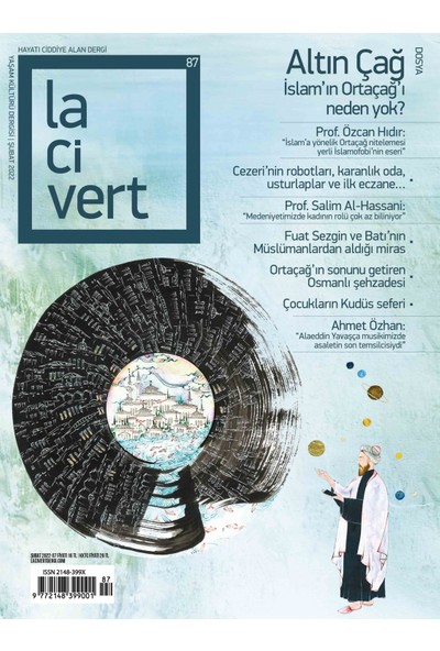 Lacivert Dergi Aboneliği 1 Yıl (12 Sayı)