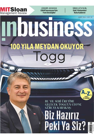 Inbusiness Dergi Aboneliği 1 Yıl (12 Sayı)