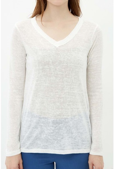 Koton Bayan Kazak 7YAK12460YK - Beyaz - Xl