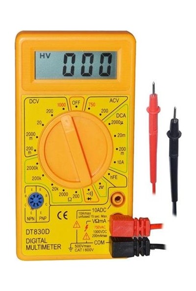 Xnews Yenitransformacion Dijital Ölçü Aleti Buzzer'lı DT-830D 640022 Xnews Yenitransformacion Dijital Ölçü Aleti Buzzer'lı DT-830D 640022