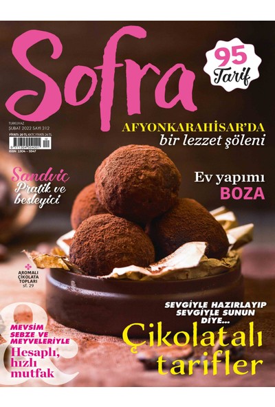 Sofra Dergi Aboneliği 1 Yıl (10 Sayı)