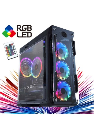 Warbox 3443559412080 Intel Core i5 750 16GB 250GB+128GB SSD R7 240 Masaüstü Bilgisayar Warbox 3443559412080 Intel Core i5 750 16GB 250GB+128GB SSD R7 240 Masaüstü Bilgisayar