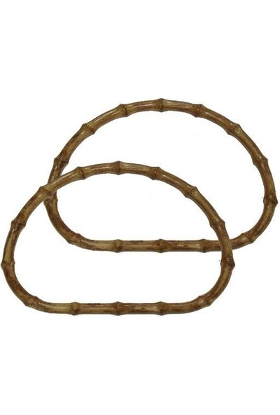 Asel Ahşap Görünümlü D Model Çanta Sapı (ÇIFT)TA-202018