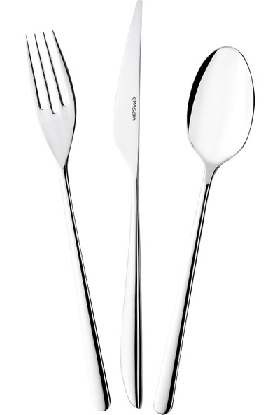 Emsan Bello 18 Parça 6 Kişilik Çatal Kaşık Bıçak Seti