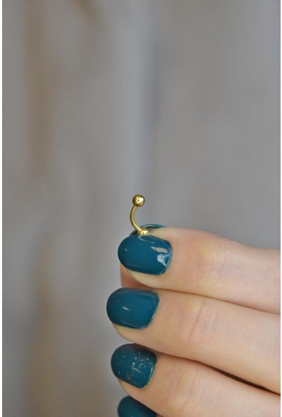 Sacce Scarves&Accessories İki Ucu Top Çelik Piercing Kaş Helix Kıkırdak 6 mm Gold Sacce Scarves&Accessories İki Ucu Top Çelik Piercing Kaş Helix Kıkırdak 6 mm Gold