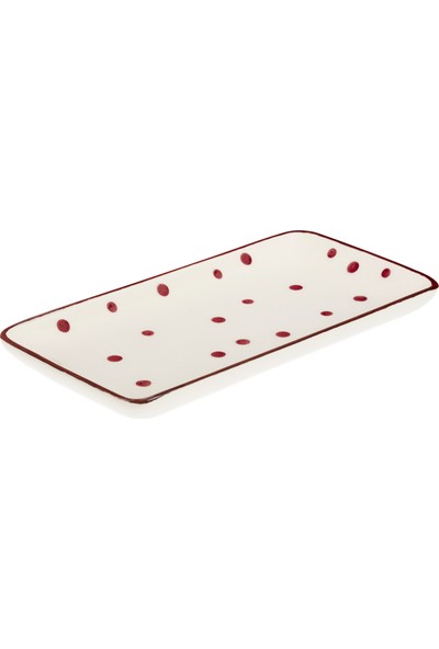 Madame Coco Vie Rouge Sauvage Sunum Tabağı 21 cm