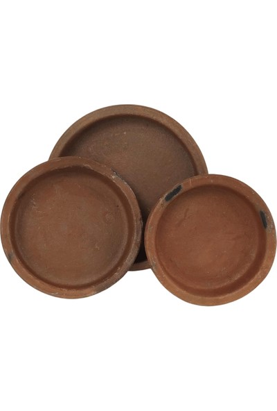 Mask Sorkun Çömleği El Yapımı Topraktan Güveç (3'lü Set) Mask Sorkun Çömleği El Yapımı Topraktan Güveç (3'lü Set)
