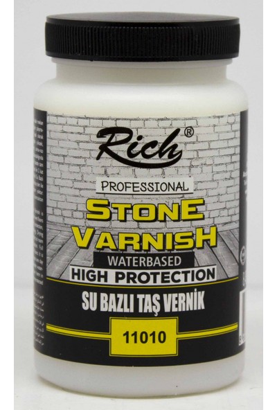 Rich Taş Vernik Su Bazlı Stone Varnish 250 cc