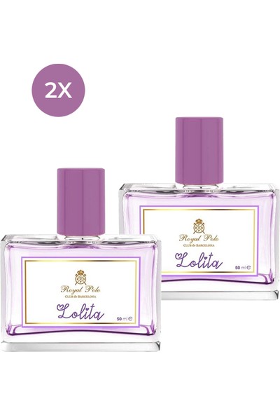 Royal Club De Polo Barcelona Lolita 50 ml EDP Kadın Parfüm 2'li Set (2 Adet) Royal Club De Polo Barcelona Lolita 50 ml EDP Kadın Parfüm 2'li Set (2 Adet)