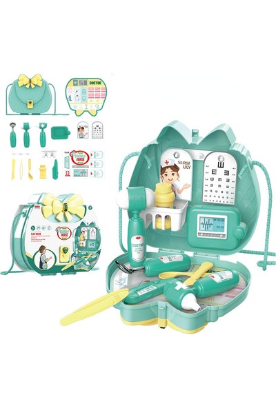 Love Home Çocuk Simülasyonu Oyun Evi + Omuz Çantası (Yurt Dışından)