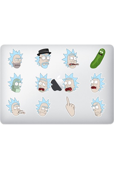 HD Sticker Rick And Morty Laptop Sticker Paket 2 Set 1 HD Sticker Rick And Morty Laptop Sticker Paket 2 Set 1