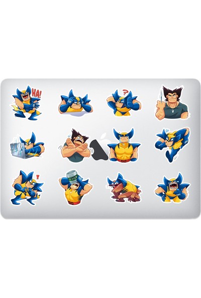 HD Sticker Wolverine Laptop Sticker Paket 2 HD Sticker Wolverine Laptop Sticker Paket 2