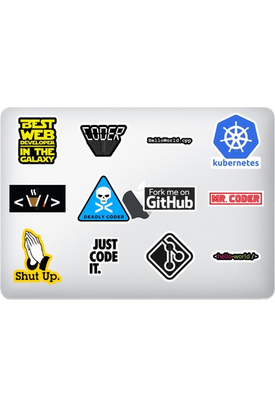 HD Sticker Yazılımcı Laptop Sticker Paket 15 HD Sticker Yazılımcı Laptop Sticker Paket 15