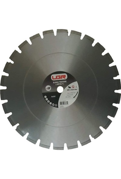 Ugr Elmas Daire Testere, Asfalt 350 x 25.4 x 3.4 x 2.2 mm