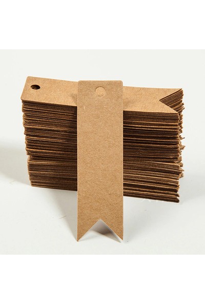 Dekorden Kraft Etiket, 100 Adet