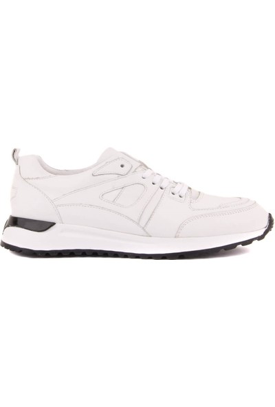 Saillaker’s Sail Lakers - Beyaz Deri Erkek Sneaker