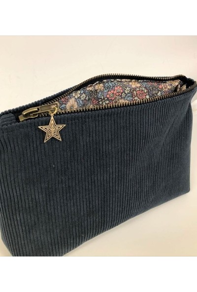 Yoldaki Tasarım Kadife El Çantası Yoldaki Tasarım Kadife El Çantası