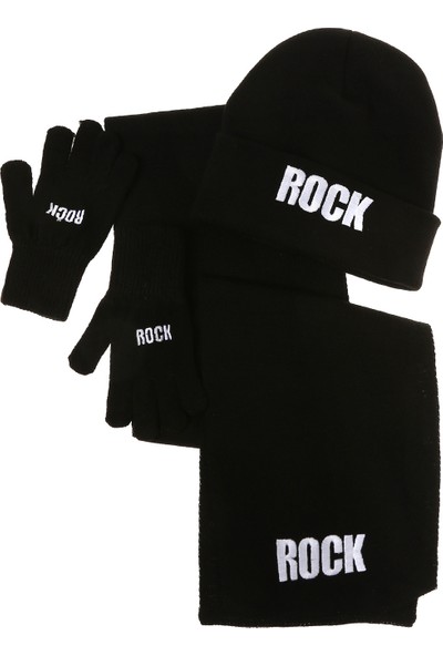 Funky Rocks Atkı Bere Eldiven Tk Funky Rocks Atkı Bere Eldiven Tk