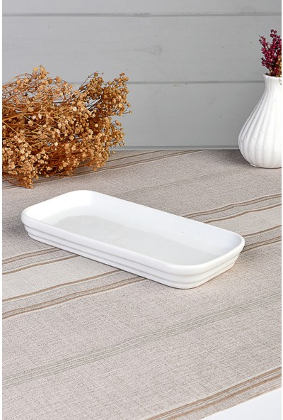 Evimiz Sepette 20 x 10 cm Kahvaltılık/meze Tabağı Evimiz Sepette 20 x 10 cm Kahvaltılık/meze Tabağı