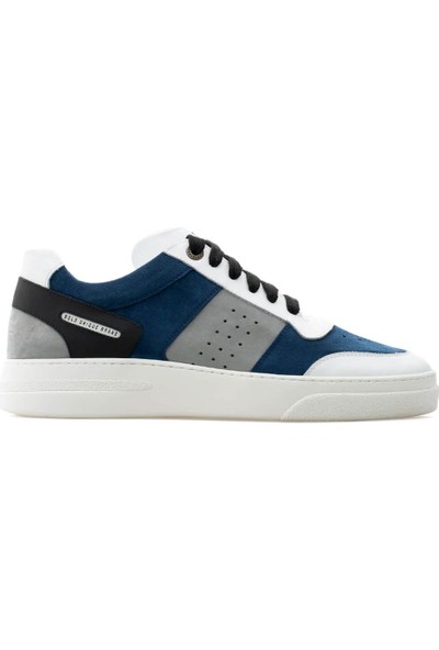 Sail Laker's Bub Cray - Petrol Mavisi Süet, Gri Nubuk, Beyaz Deri Erkek Sneaker Sail Laker's Bub Cray - Petrol Mavisi Süet, Gri Nubuk, Beyaz Deri Erkek Sneaker