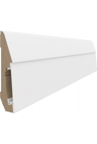 Vox Estilo Kablo Kanallı Mdf Süpürgelik Beyaz 7,5 cm - EST201