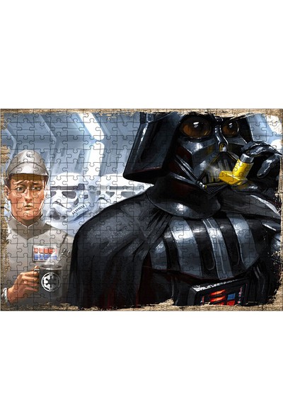 Tablomega Ahşap Mdf Puzzle Yapboz Star Wars Darth Vader 255 Parça 35*50 cm Tablomega Ahşap Mdf Puzzle Yapboz Star Wars Darth Vader 255 Parça 35*50 cm